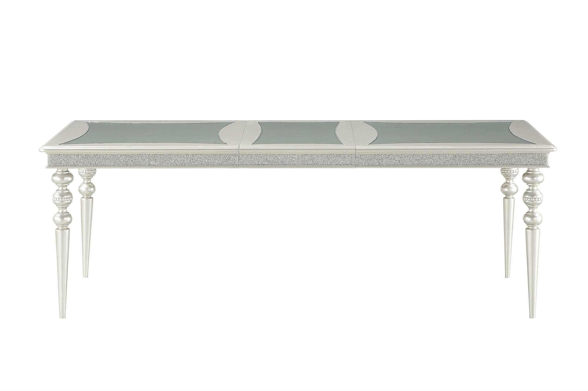 Latitude Run® Maverick Platinum Finish Dining Table - Wayfair Canada