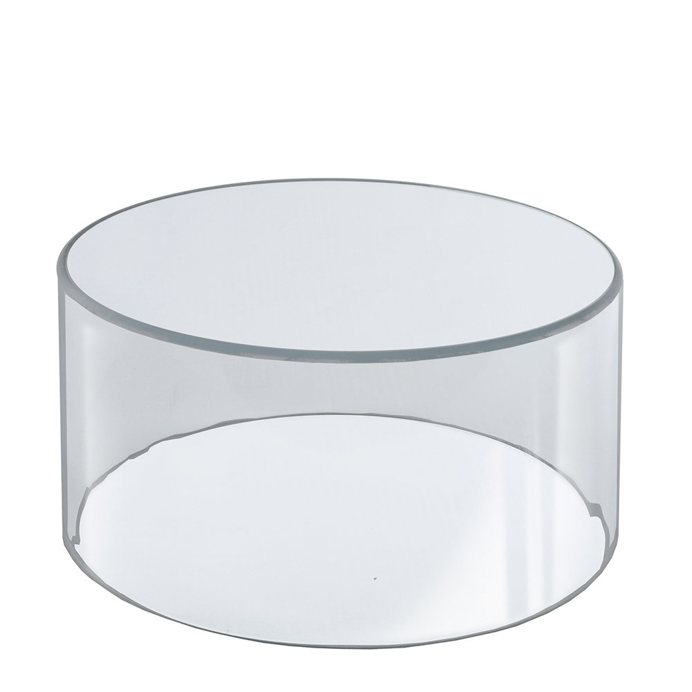 Azar Displays Clear Acrylic Cylinder Display, Plastic Round Container ...