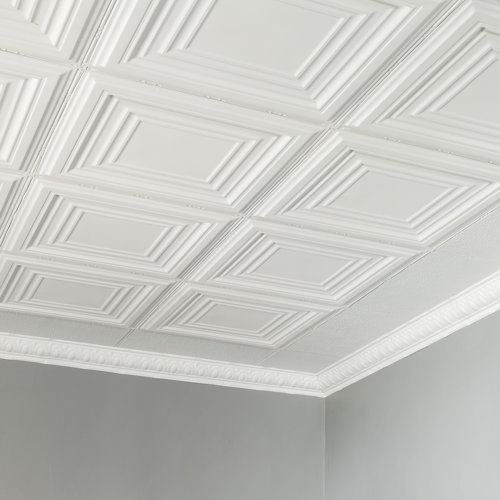 White Ceiling Tiles You'll Love | Wayfair