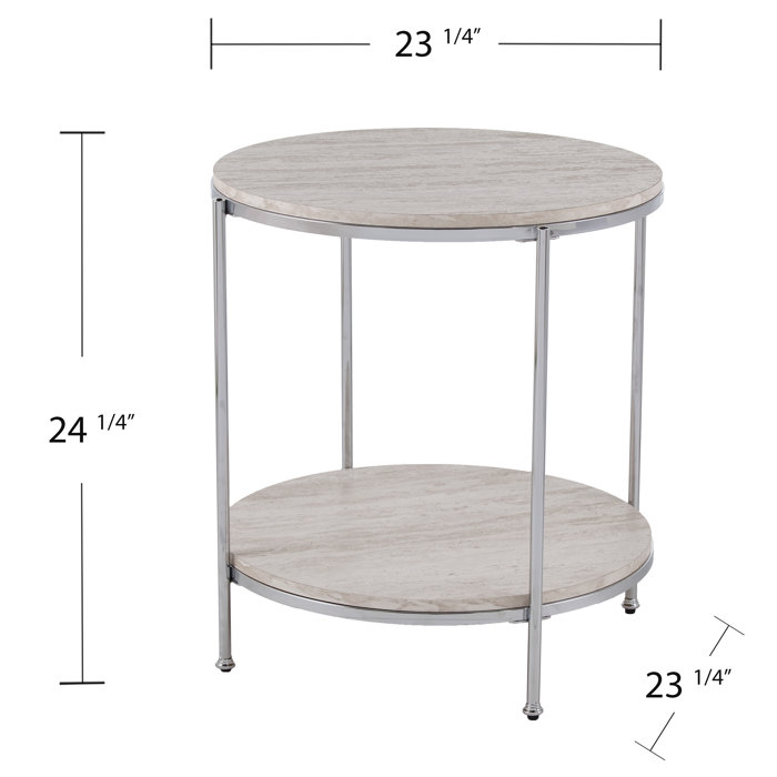 Mercer41 Stamper End Table & Reviews | Wayfair