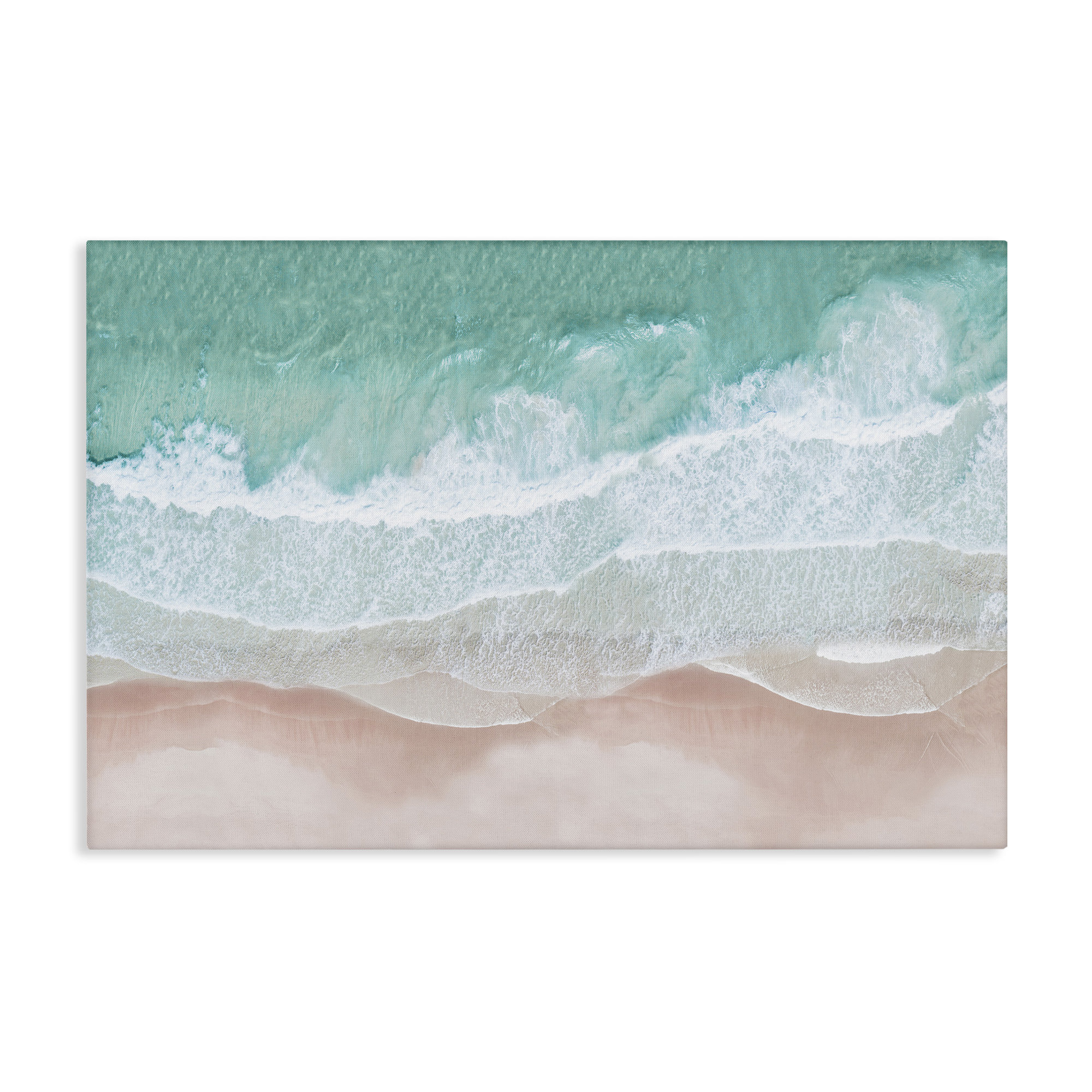 Highland Dunes Aerial Sea View Canvas Wall Art by Sisi and Seb | Wayfair