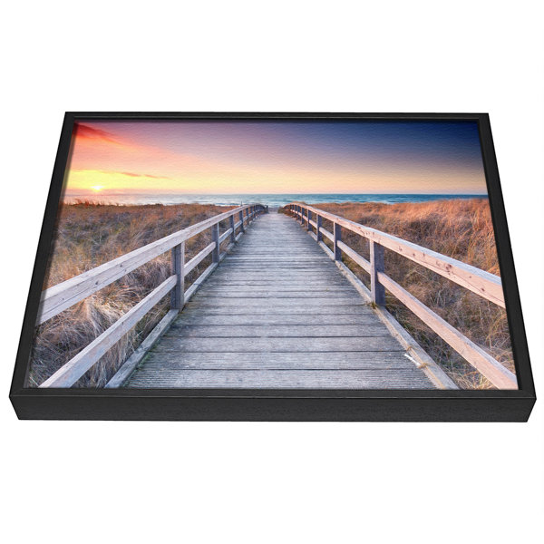 Highland Dunes Brige to the Coast - Single Picture Frame Photograph on ...