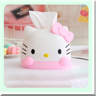 Mercer41 Charming Kitty Pink Tissue Box - Cute Dispenser for Living ...