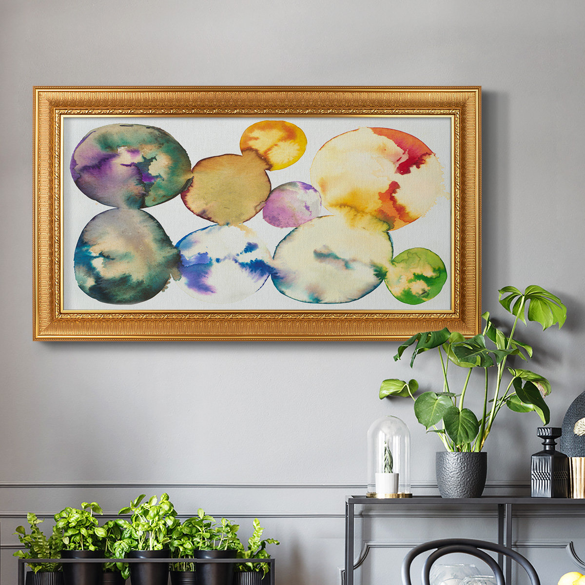 Ivy Bronx Gumball - Single Picture Frame Print on Canvas | Wayfair