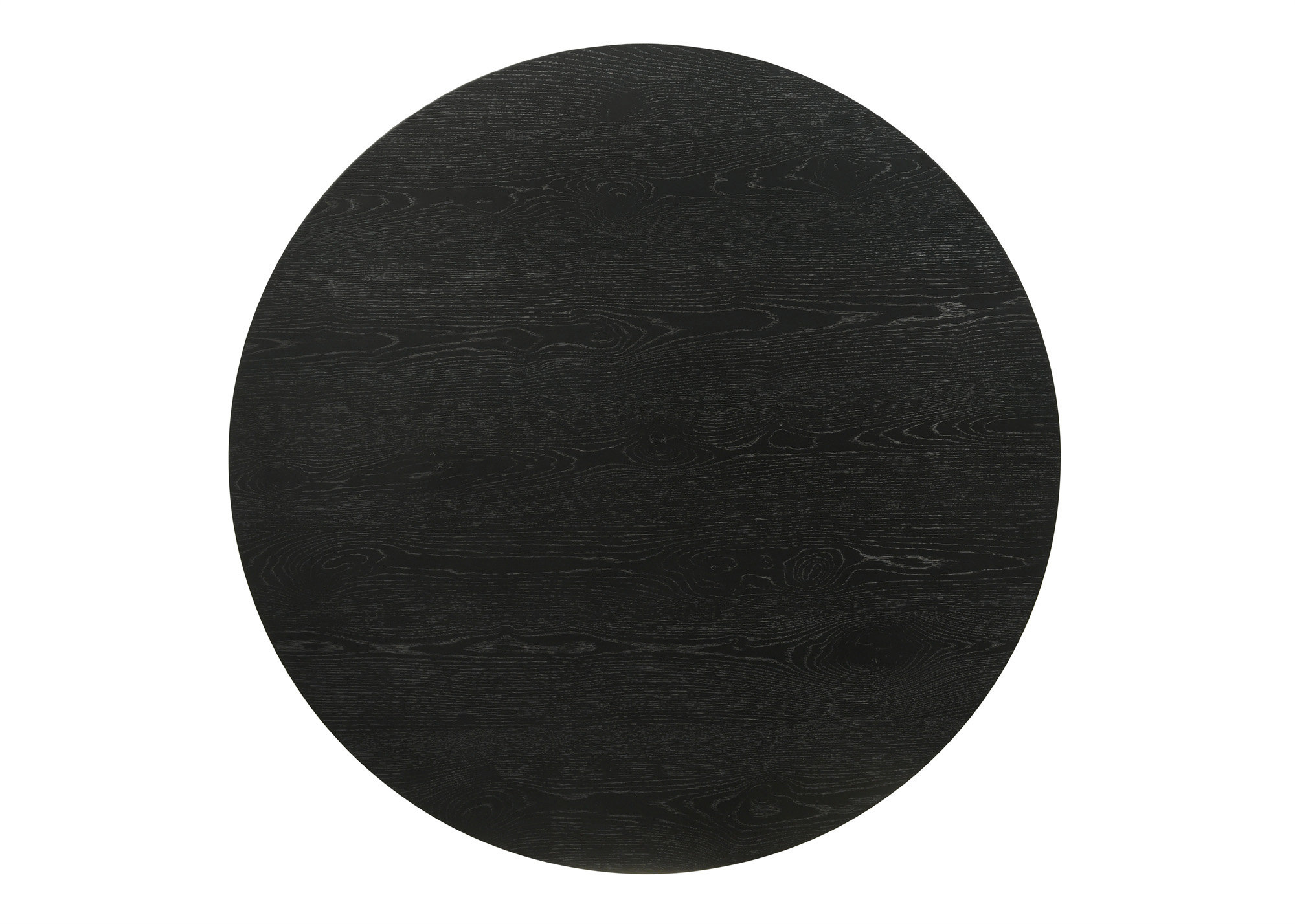 Latitude Run® Jasper Ebony Black 29 Inch Round Coffee Table With ...