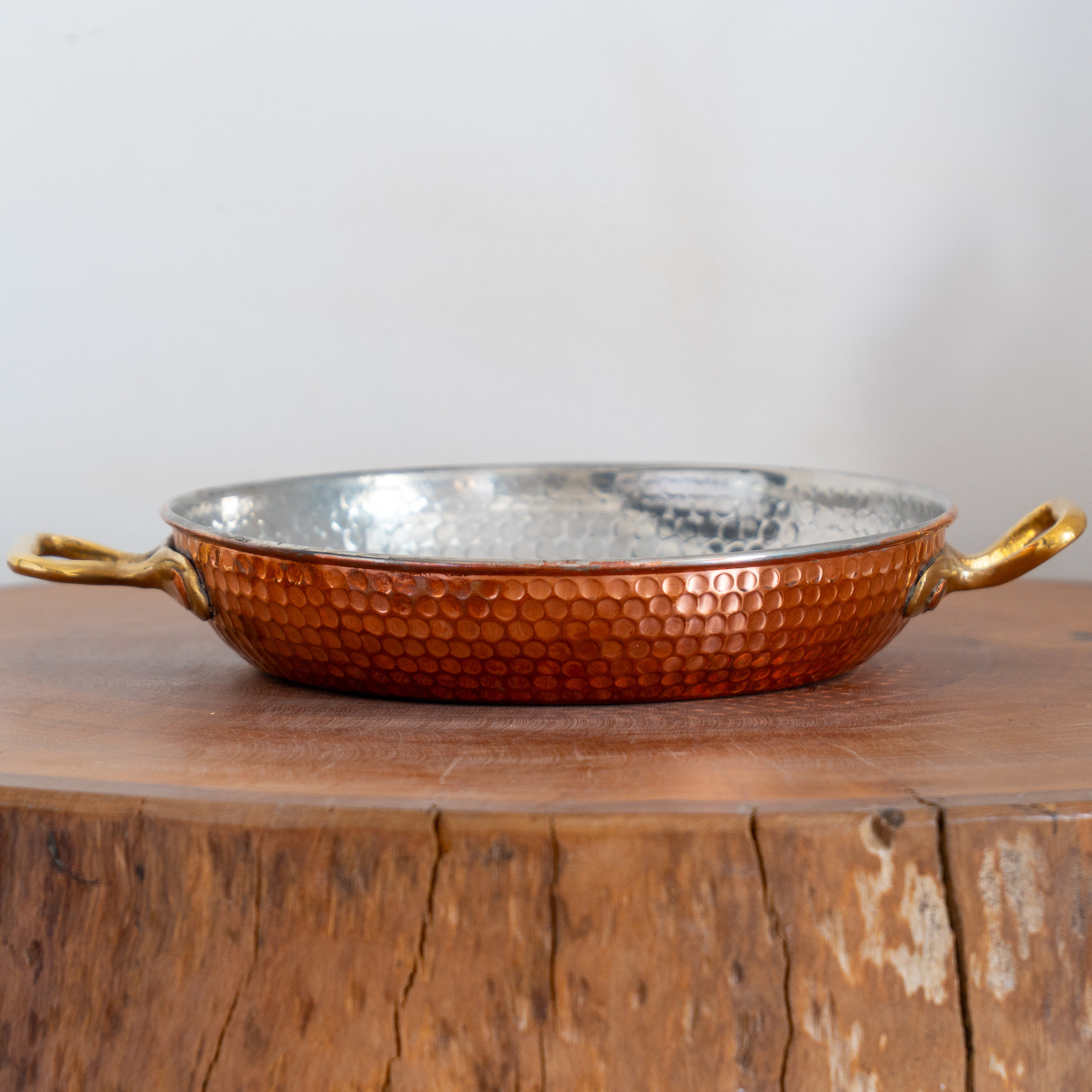 Prep & Savour Doli Handmade Chef Serving Pan Traditional Copper ...