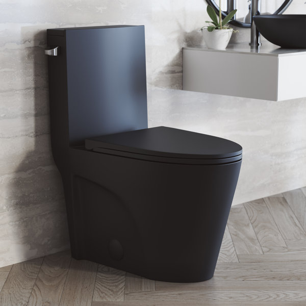 Black Toilets You'll Love | Wayfair