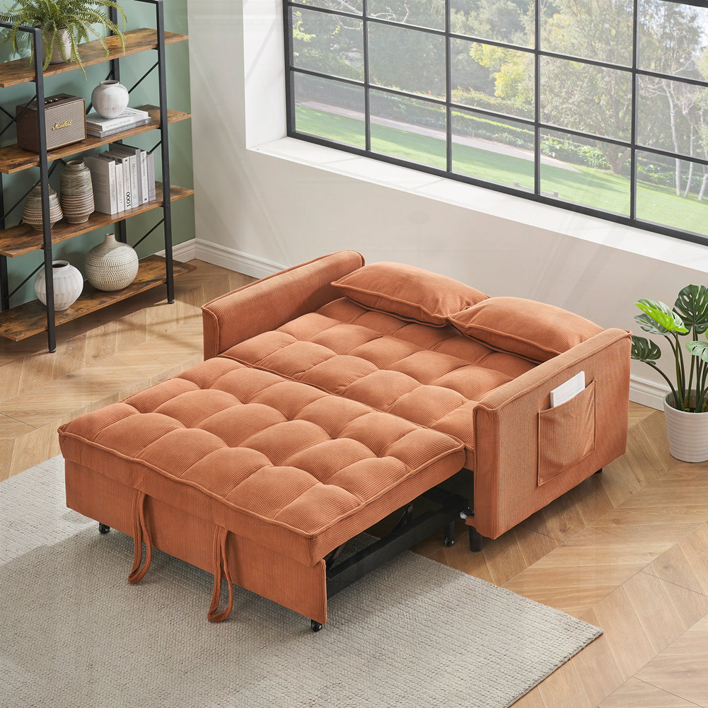 Latitude Run® 54.30 "double cushioned broaching machine sofa | Wayfair