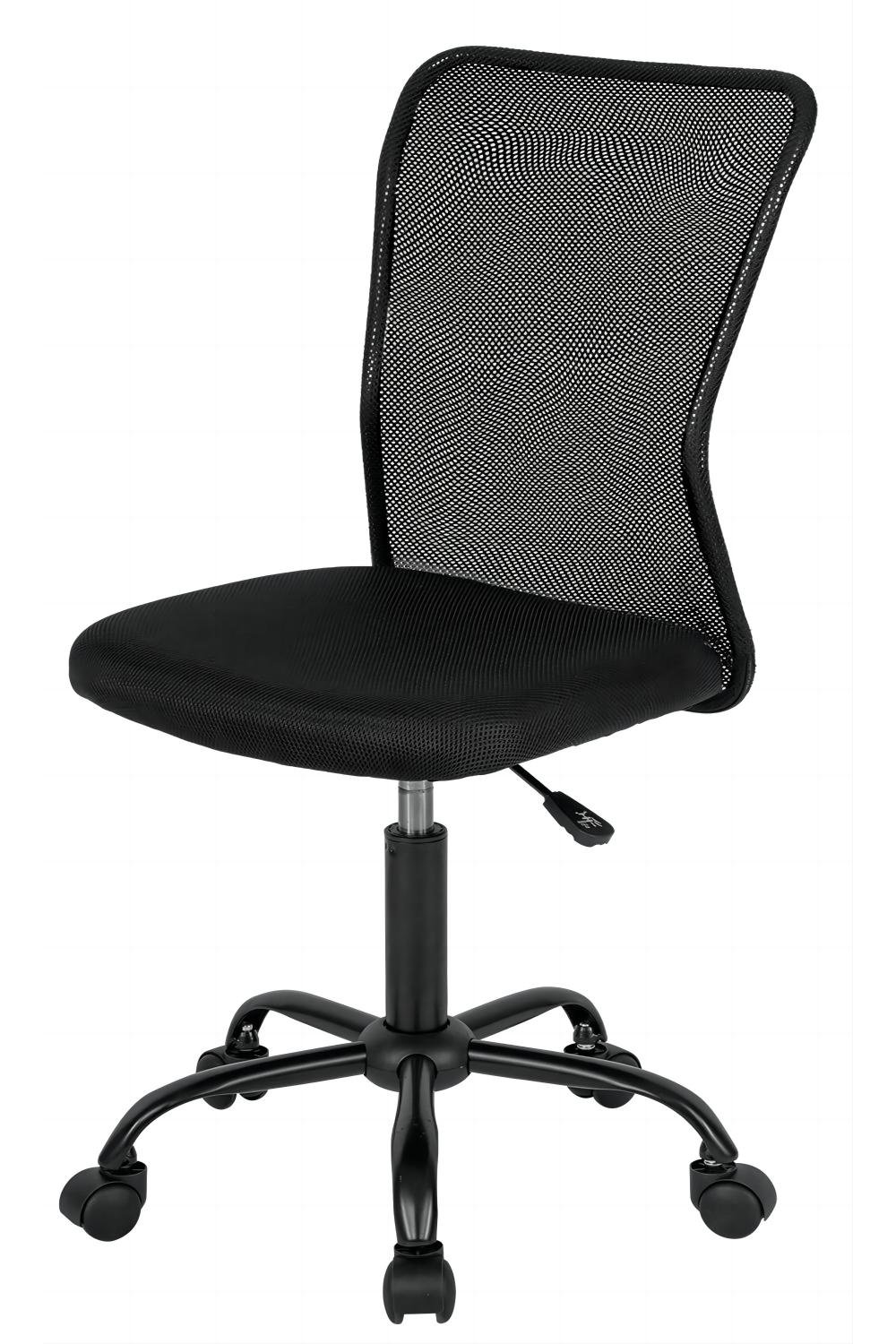 Inbox Zero Home Office Chair Mid Back Mesh Desk Chair Armless Computer ...