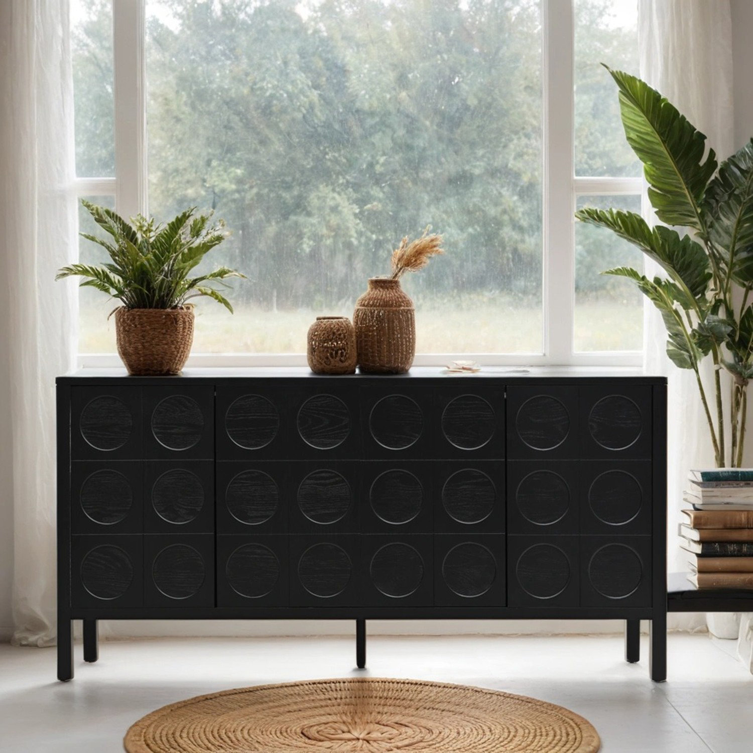 Latitude Run® 4 - Door Storage Sideboard Cabinet | Wayfair