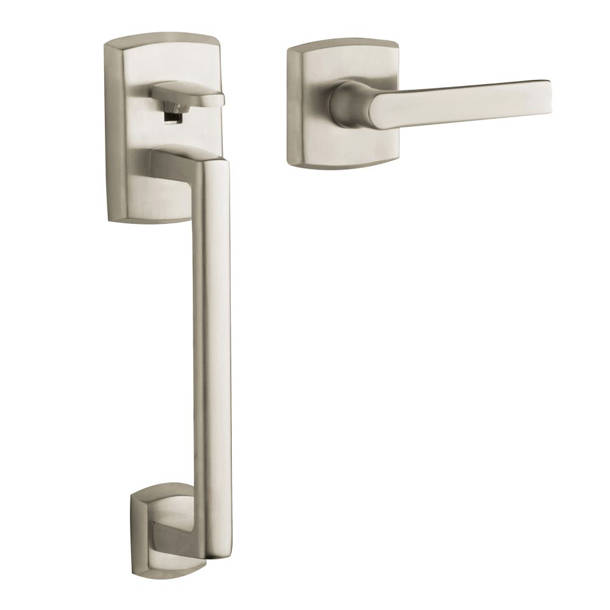 Baldwin Soho Handleset with Single Cylinder Deadbolt and Door & Reviews ...