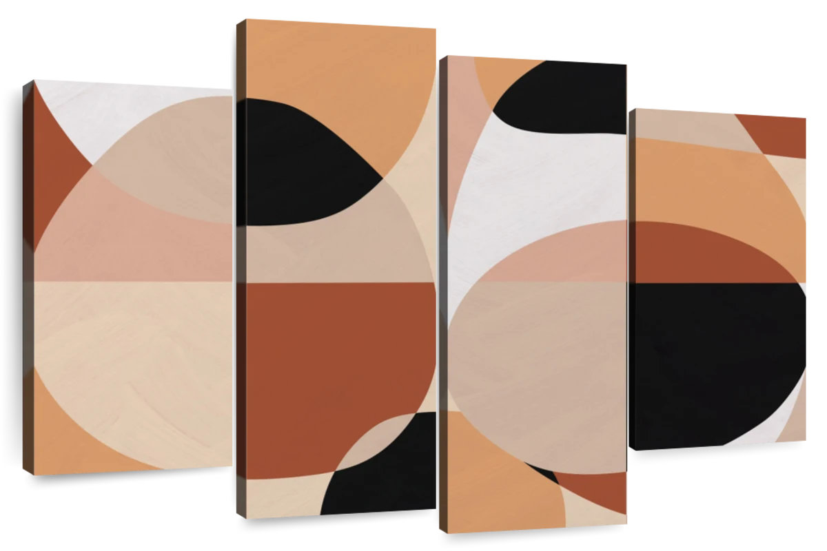 Wade Logan® Avery Retro Geometric Abstract XVIII | Wayfair