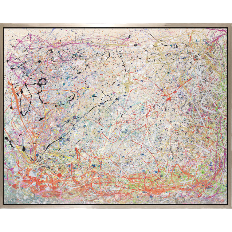 CHC Art, Inc. Gypsy Traveler - Floater Frame Painting on Canvas | Wayfair