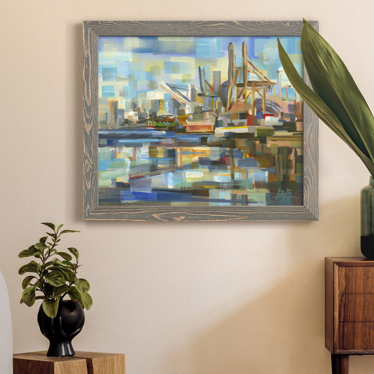 Breakwater Bay Port Of Seattle Port Of Seattle - Picture Frame on ...