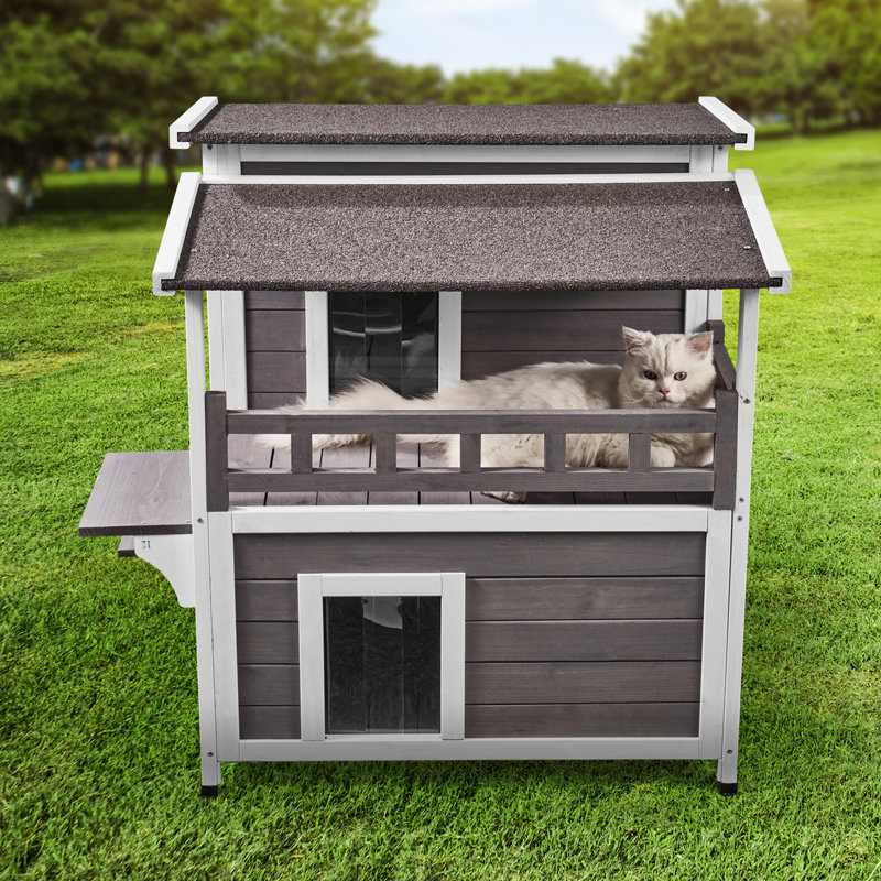 Tucker Murphy Pet™ Gabil Cat House | Wayfair
