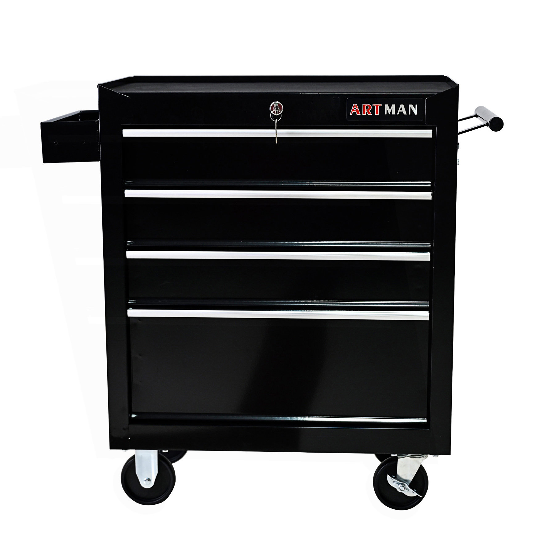 ACCOLADE FURNITURE LLC 4 Drawers Multifunctional Tool Cart With Wheels ...