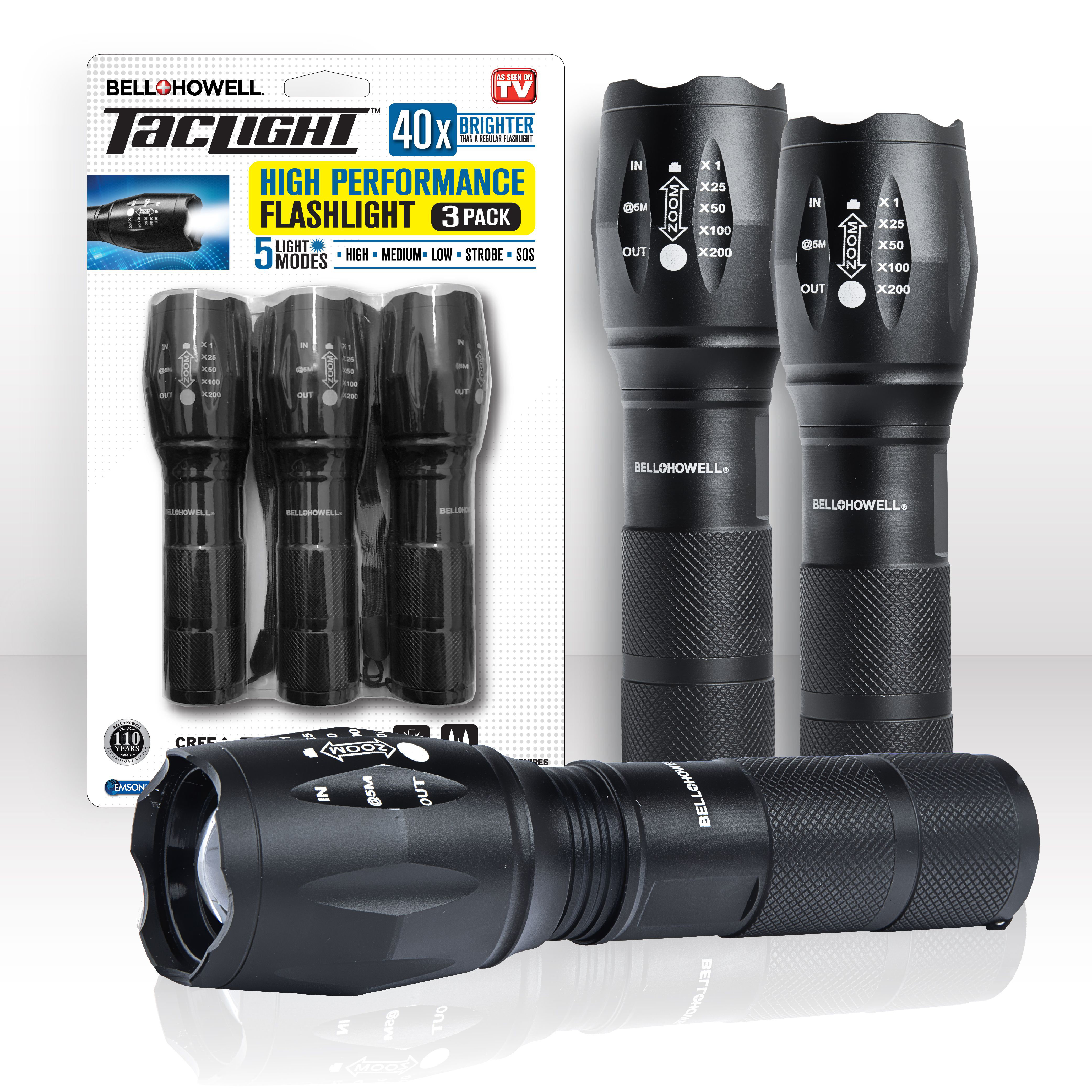 Bell + Howell 5.15" Battery Powered Integrated LED Flashlight & Reviews ...
