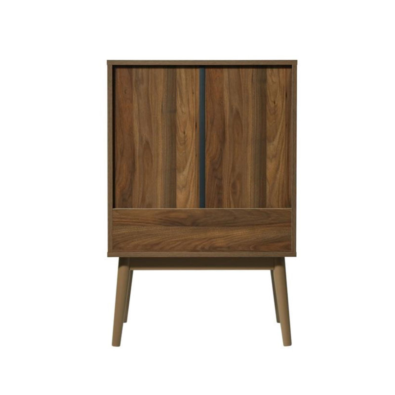 George Oliver Devos Midcentury 3 Drawer Chest & Reviews | Wayfair