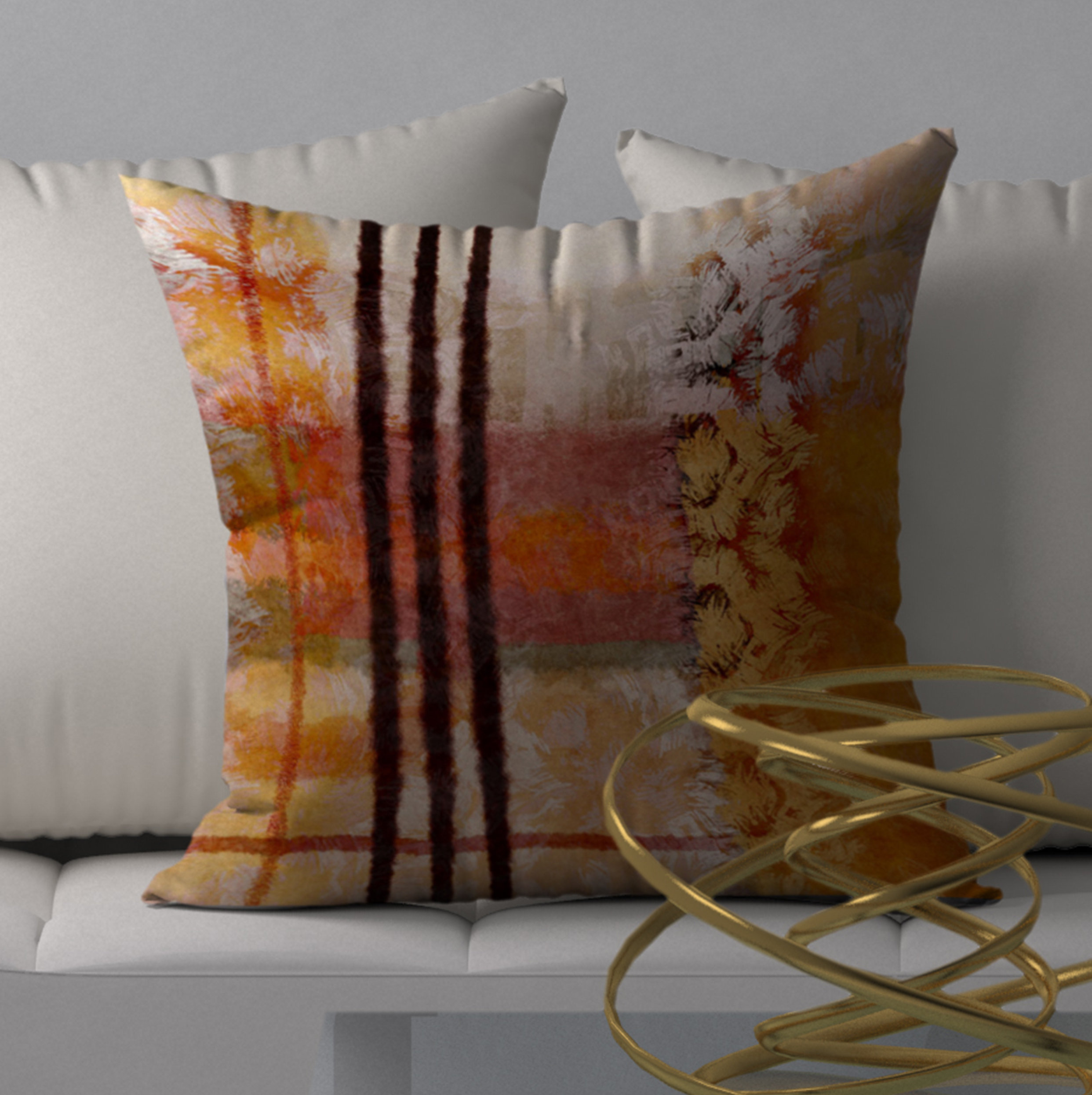 LeRoi Products Easy Singular Decorative Square Pillow Cover & Insert ...