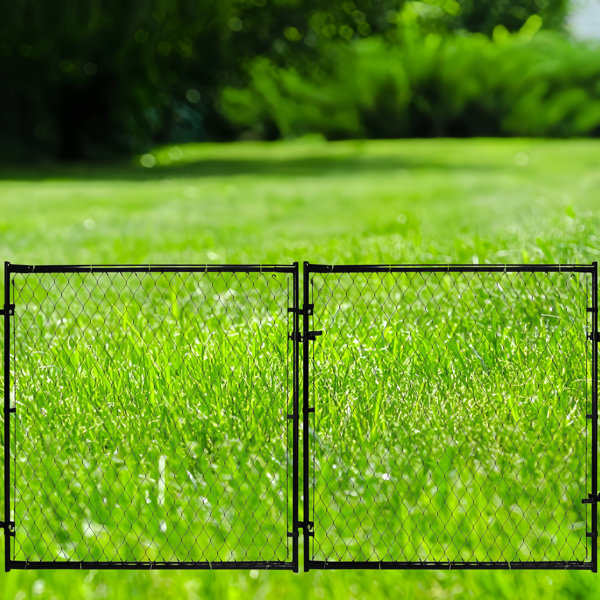 Lontl Fit-right Adjustable Chain Link Gate Kit For Outdoor Decking ...