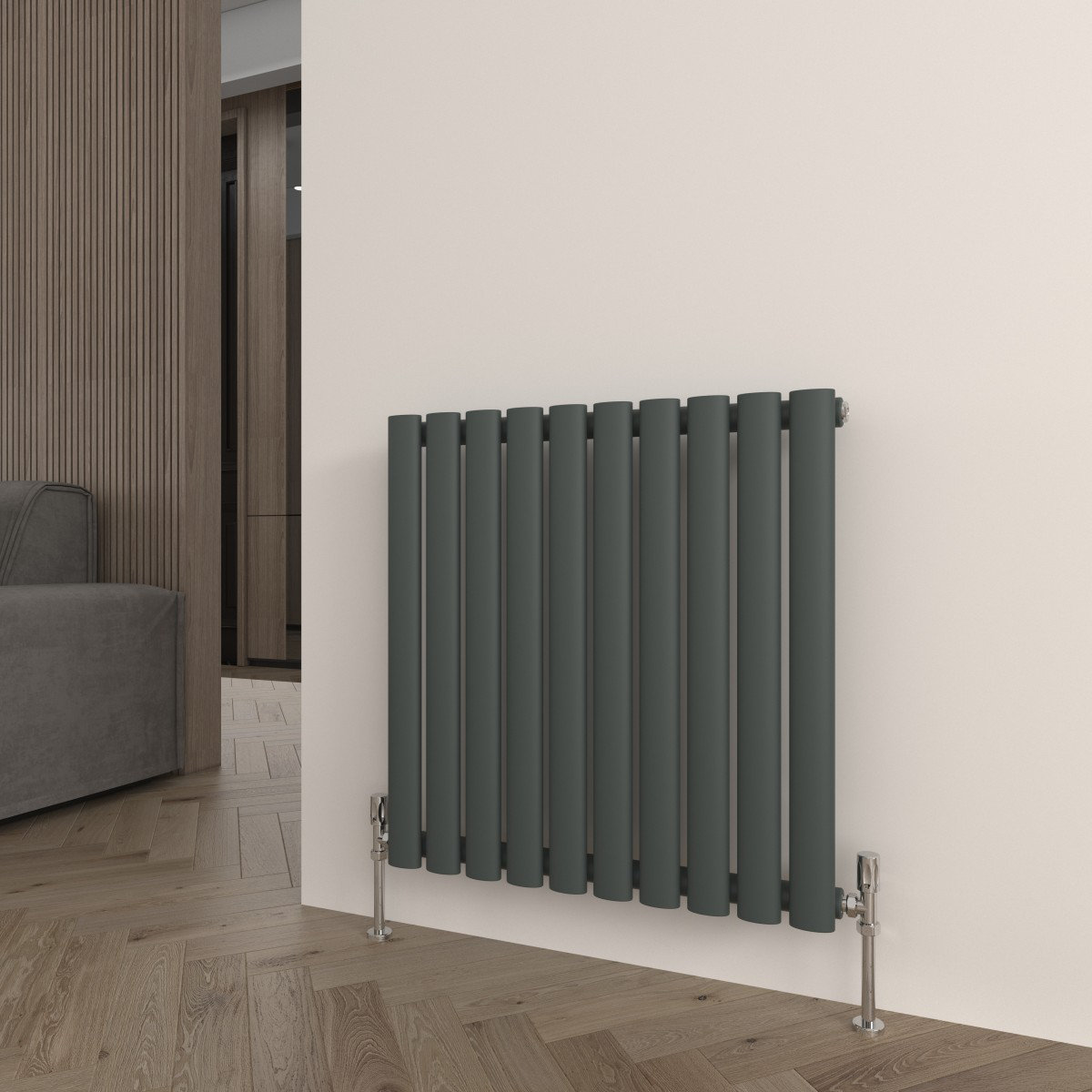 Ebern Designs Horizontal Oval Panel Radiators | Wayfair.co.uk