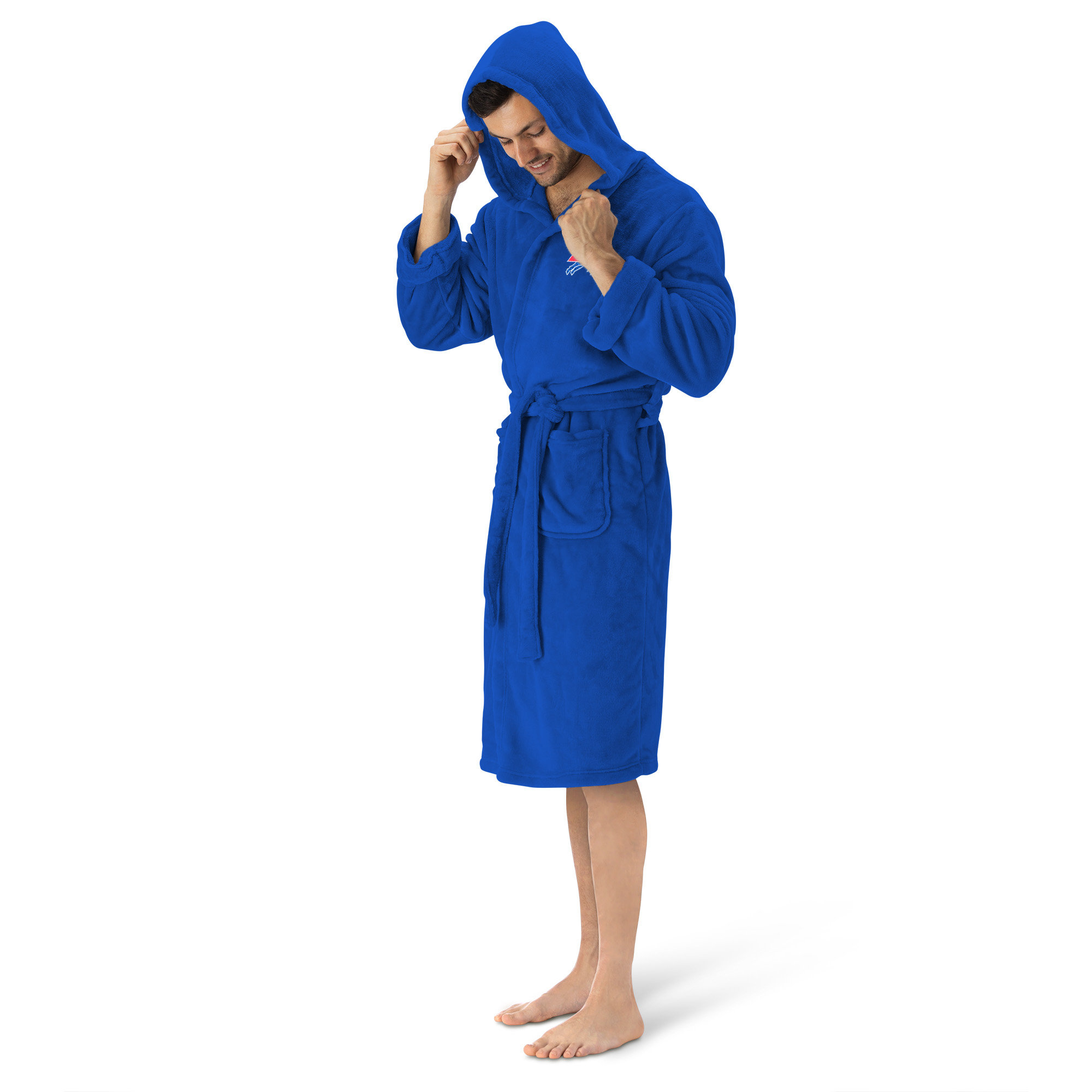Latitude Run® Buffalo Bills NFL Hooded Silk Touch Bath Robe 26x47 ...