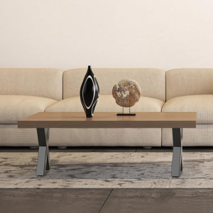 WKING Heavy Duty Metal Coffee Table Legs With Diamond X-Design ...