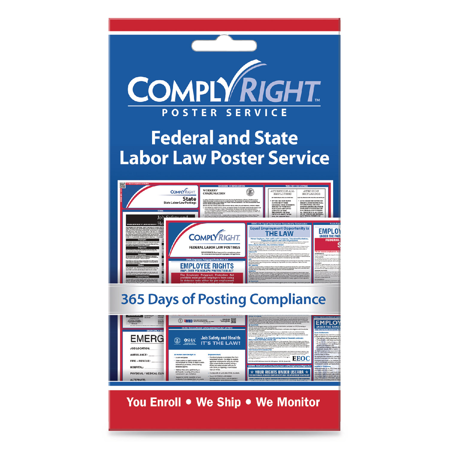 ComplyRight® State/Federal Labor Law Poster | Wayfair