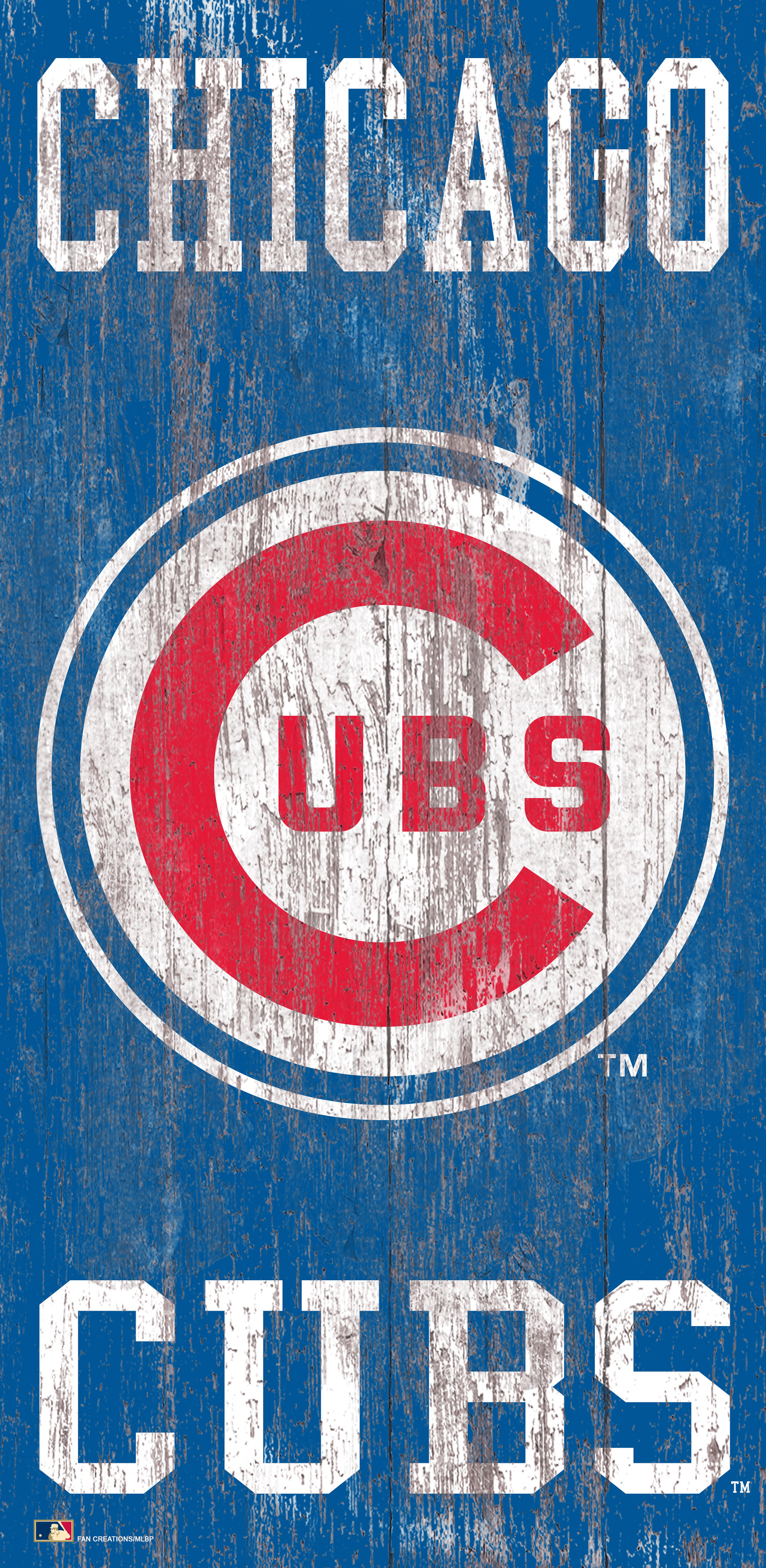 Fan Creations 'Chicago Cubs' Graphic Art Print on Wood & Reviews | Wayfair