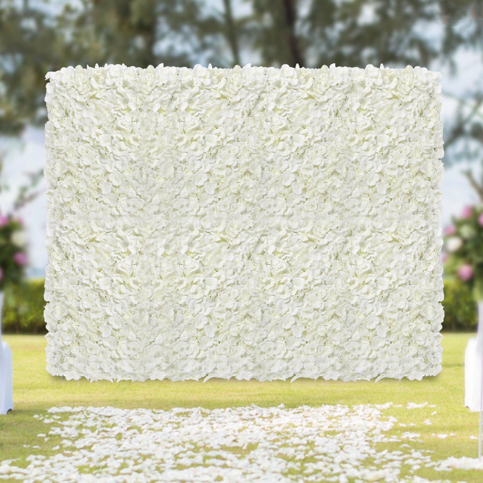 Primrue Artificial Rose Wall Panel & Reviews | Wayfair