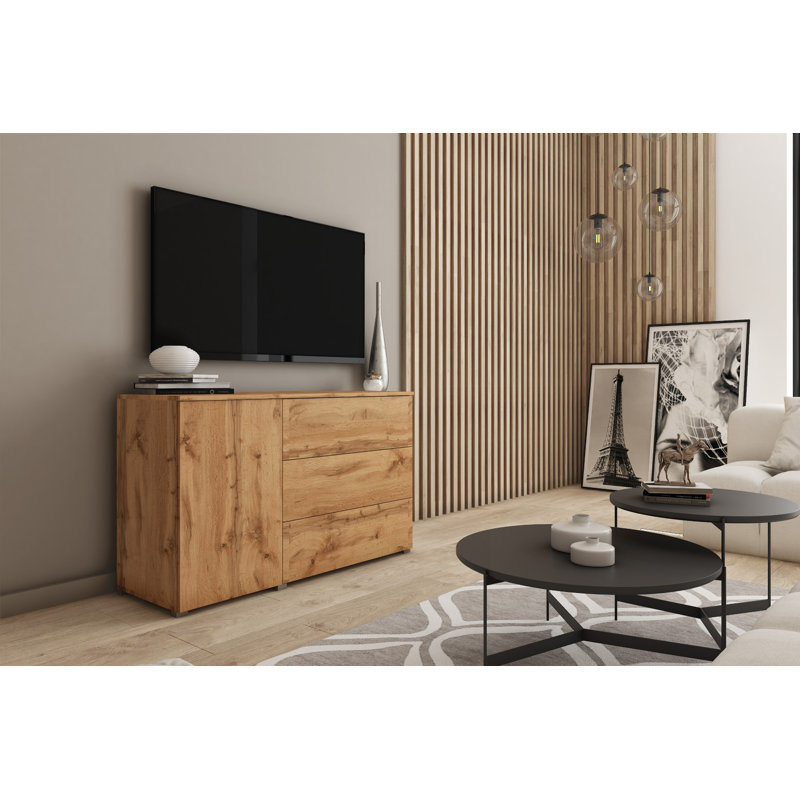 Zipcode Design Wander 110 Cm Wide 3 Drawer Sideboard & Reviews ...