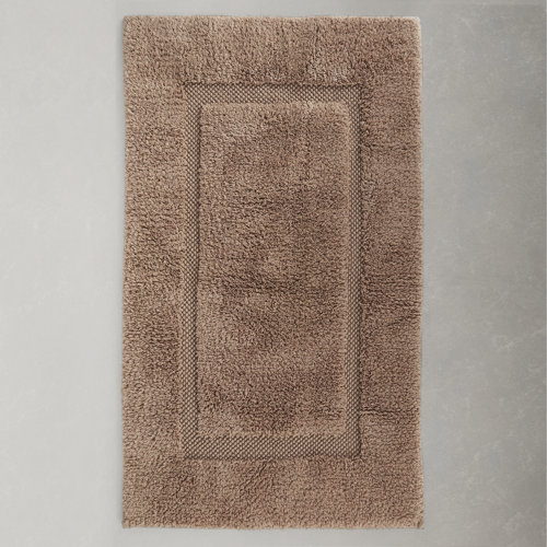 AllModern Aude Cotton Reversible Bath Rug | Wayfair