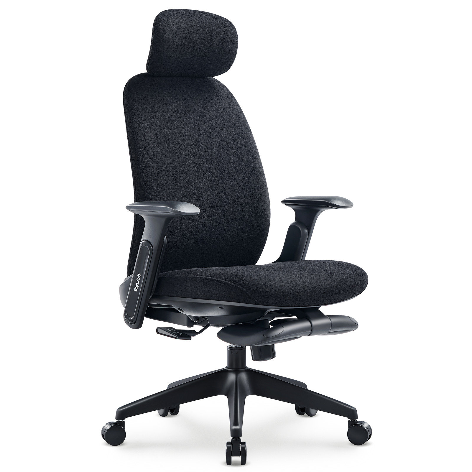 Trinx Designer Office Chair, Napa Bouclé Ergonomic Chair, Ergonomic ...
