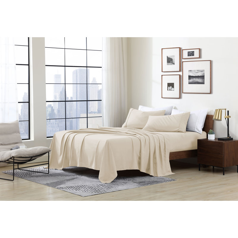 Swift Home Essentials Ultra-Soft Sheet Set, Deep Pocket up to 14 ...