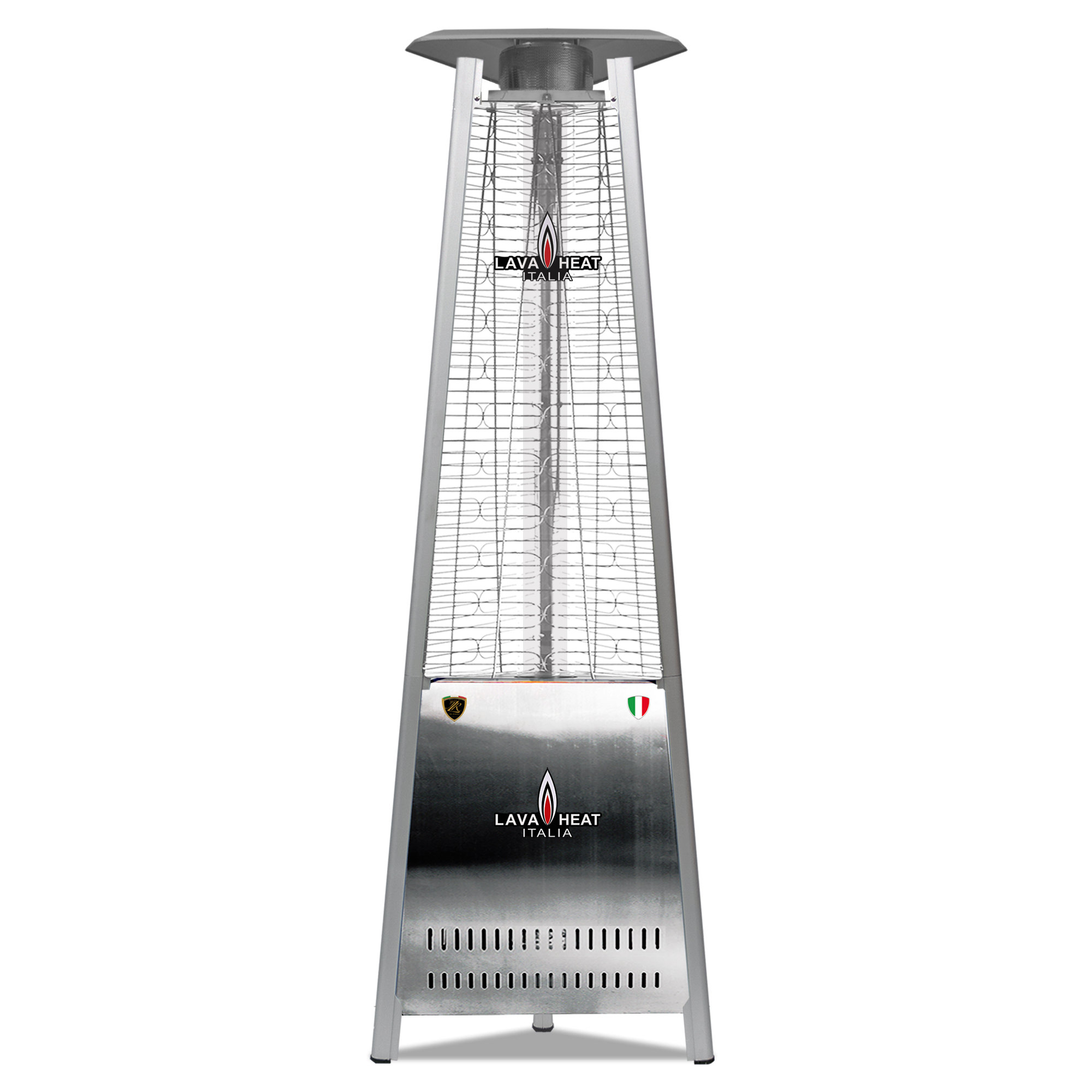 Lava Heat Italia Capri A-Line 6 foot 42,000 BTU Standing Patio Heater ...