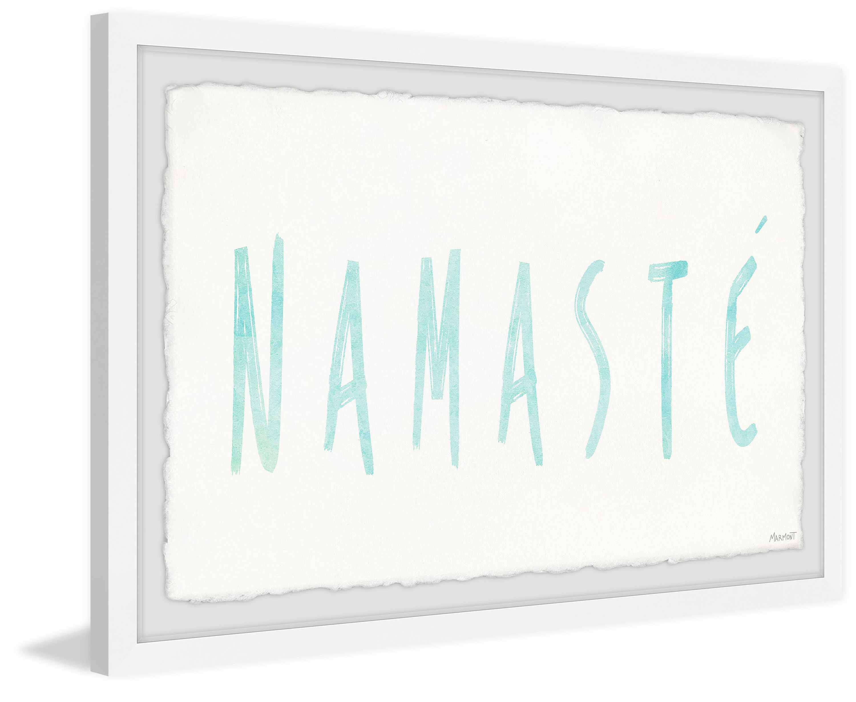 Bungalow Rose Namaste IV - Picture Frame Print on Paper | Wayfair