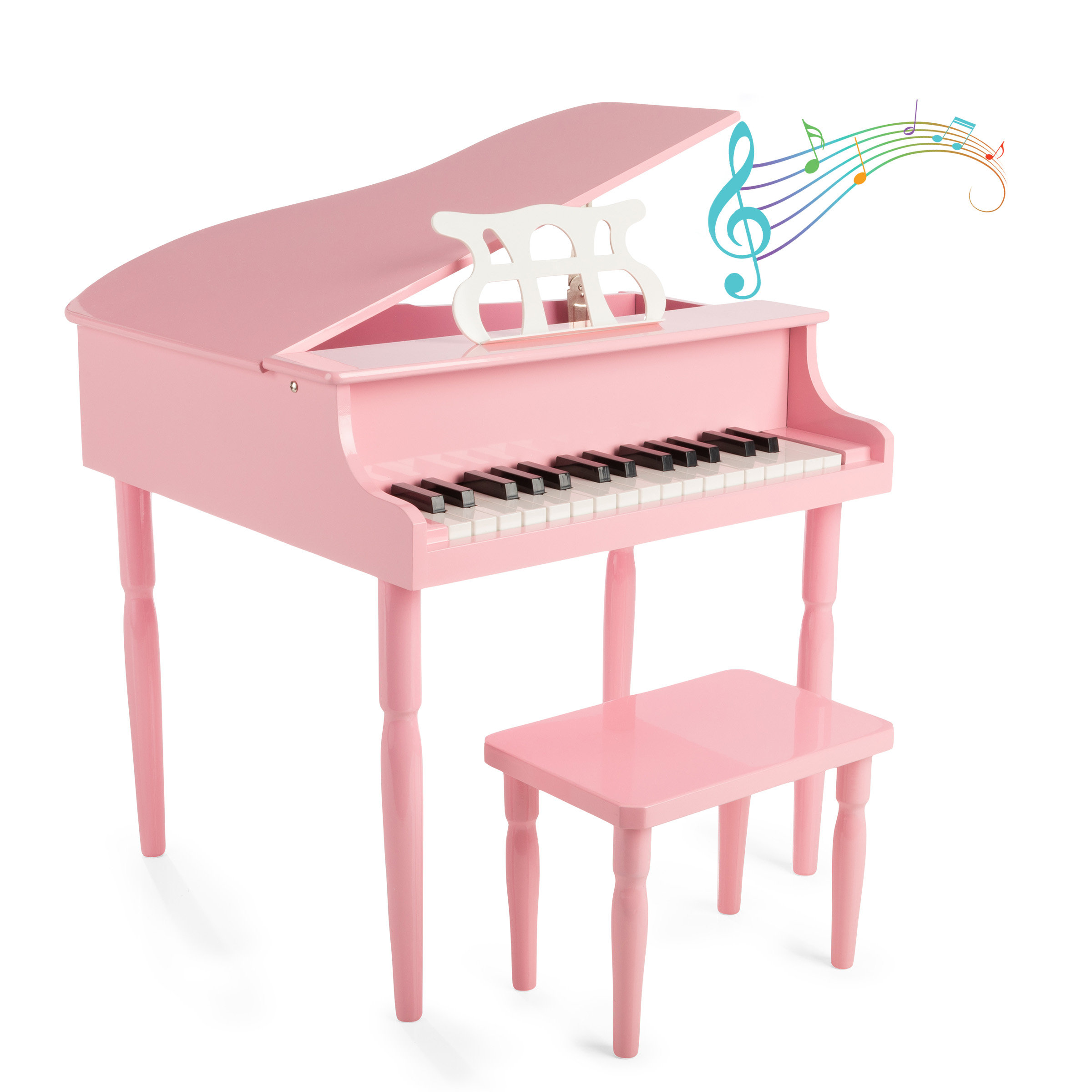 Hey! Play! Hey Play 30 Key Kids Piano With Bench - Wayfair Canada