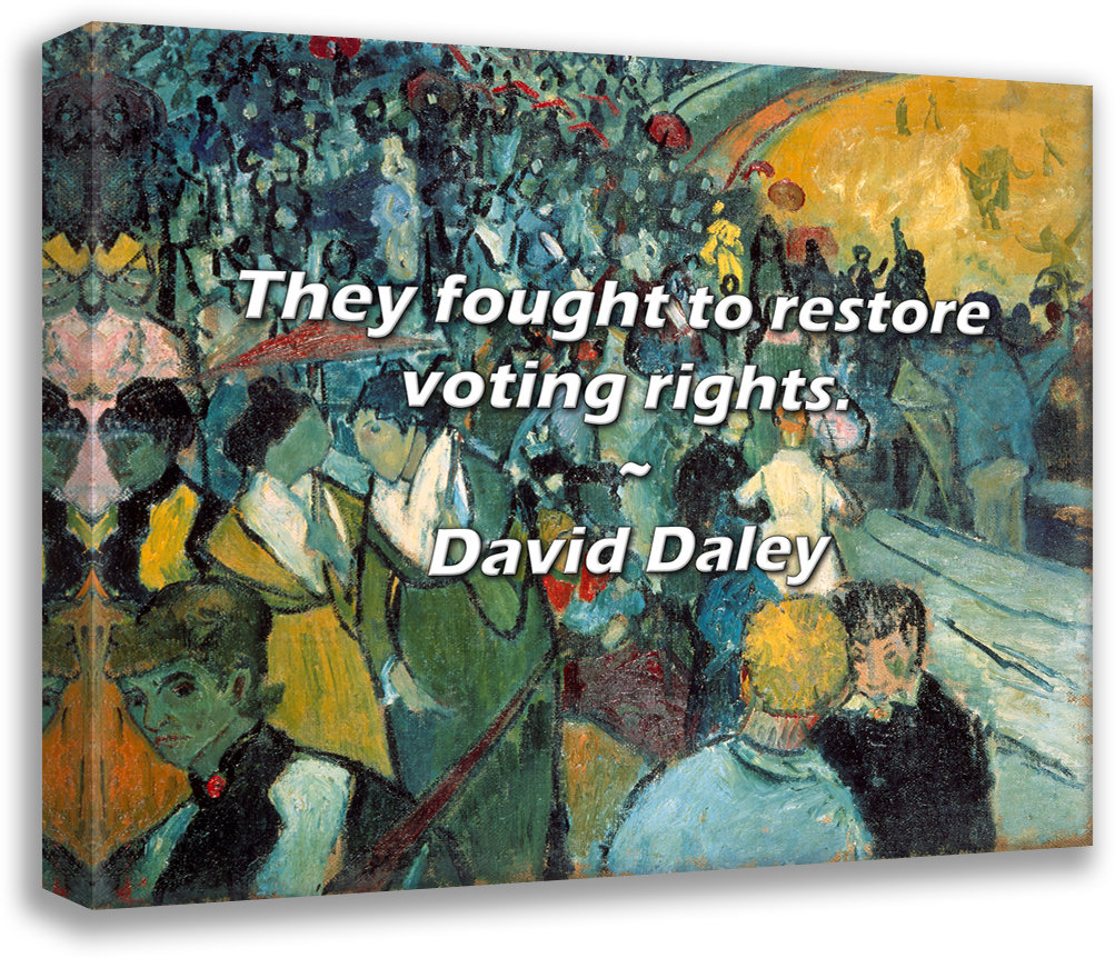 Astoria Grand Artsy Quote "They fought to restore voting rights." By ...