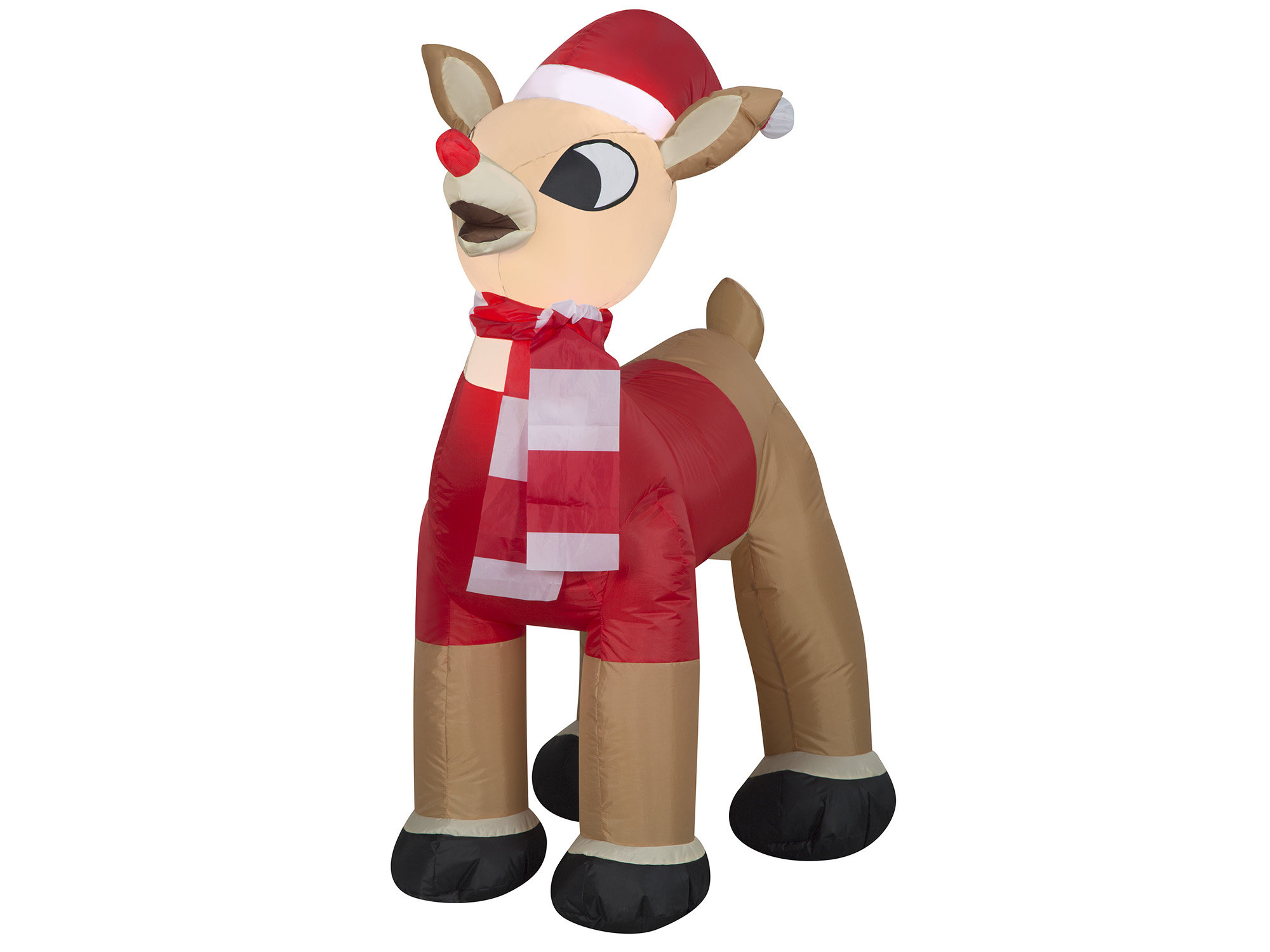 Gemmy Industries 3.5 Foot Rudolph the Red-Nosed Reindeer Light Up ...