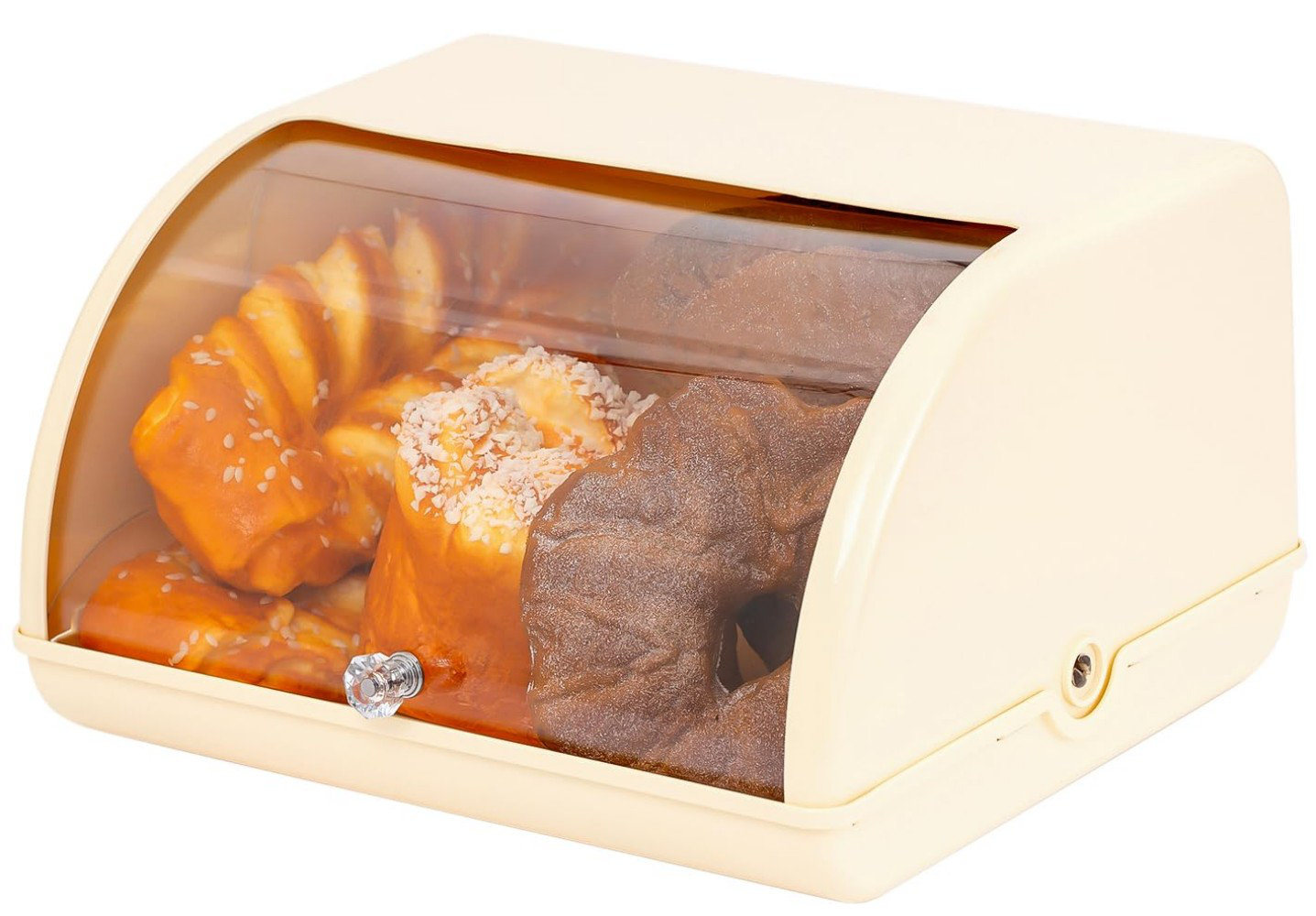 Latitude Run® Bread Box For Kitchen Countertop,Acrylic Bread Storage ...