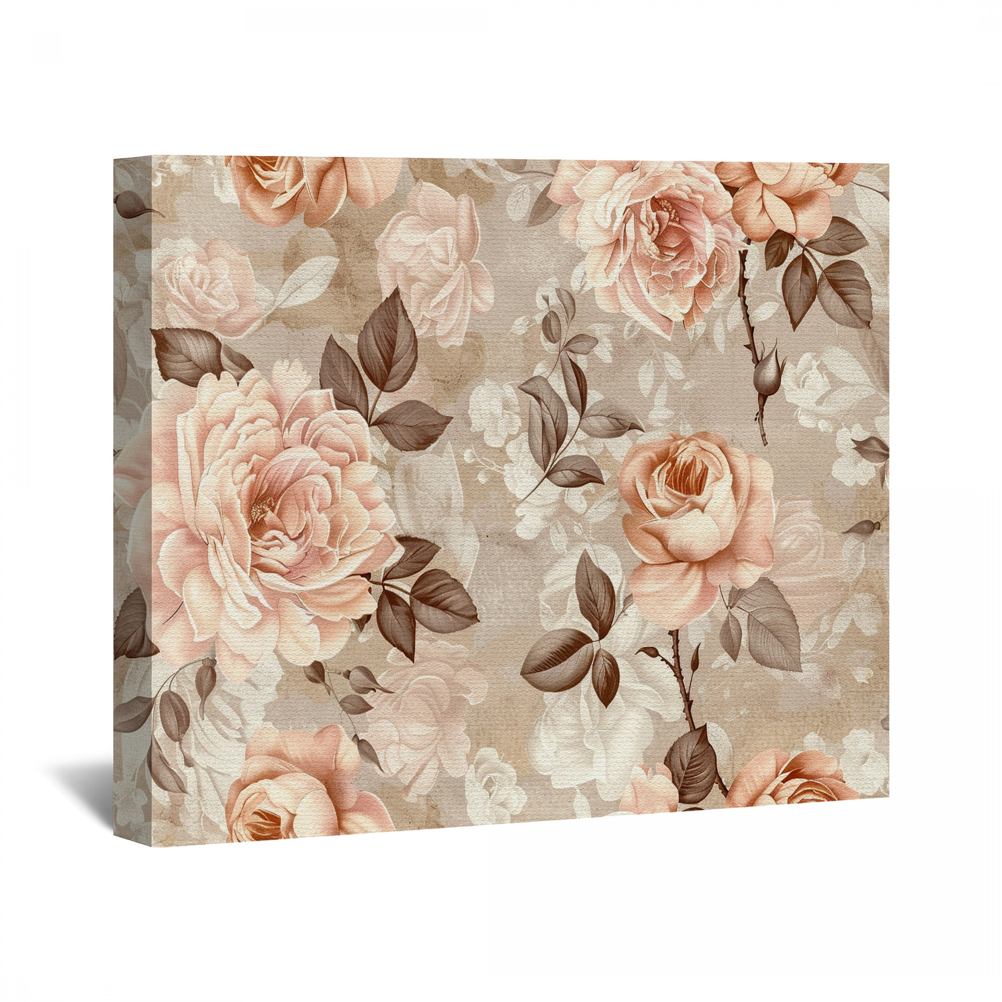 Winston Porter Roses Display Canvas Wrap - Floral Wall Decor | Wayfair