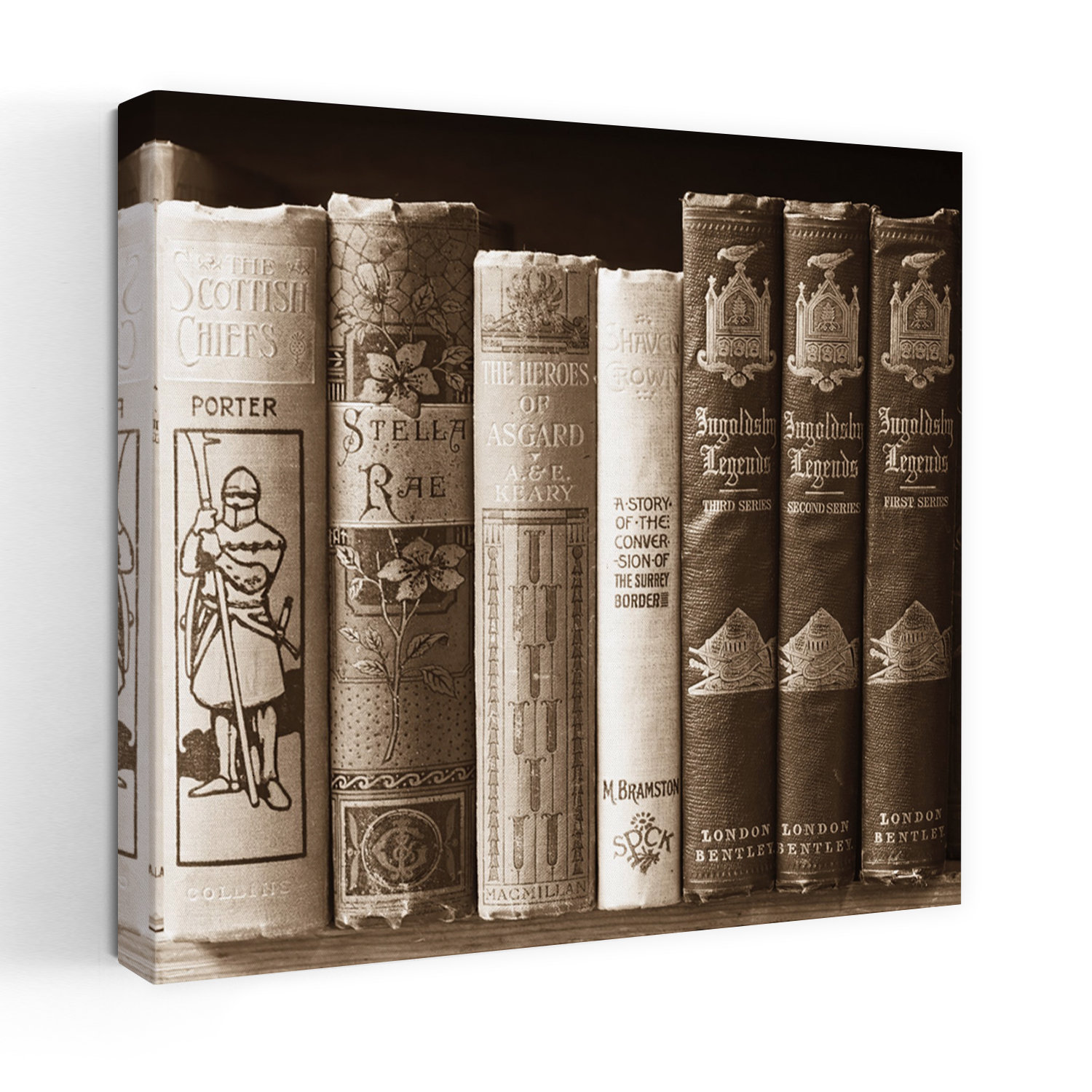 Astoria Grand Contemporary History Books Ii With Black And White Books ...