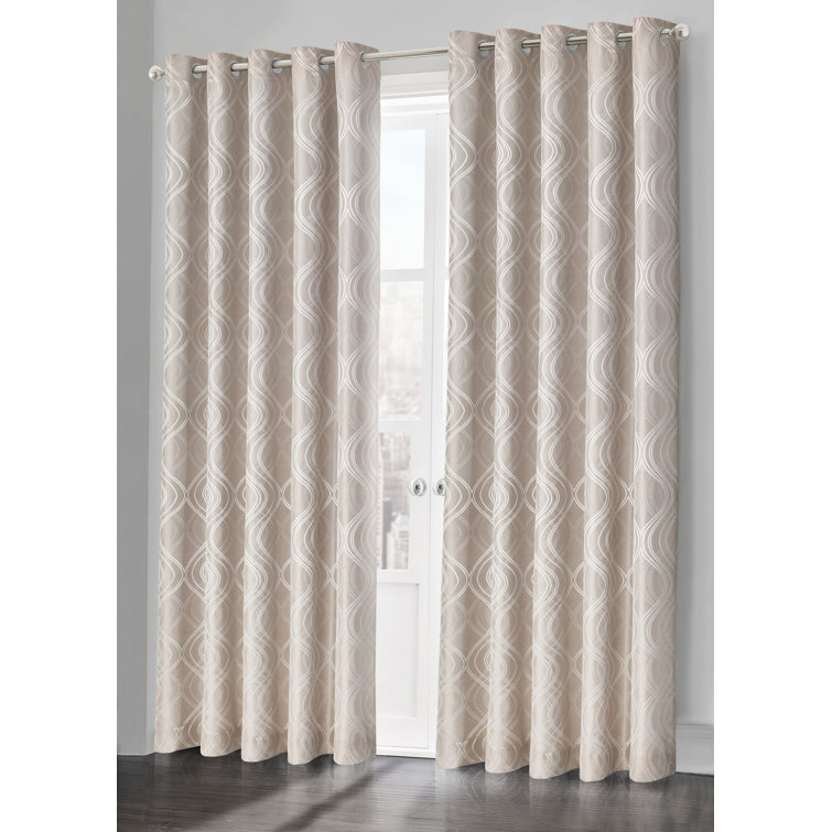 Metro Lane Chloye Polyester Grommet / Eyelet Curtain Panel | Wayfair.co.uk