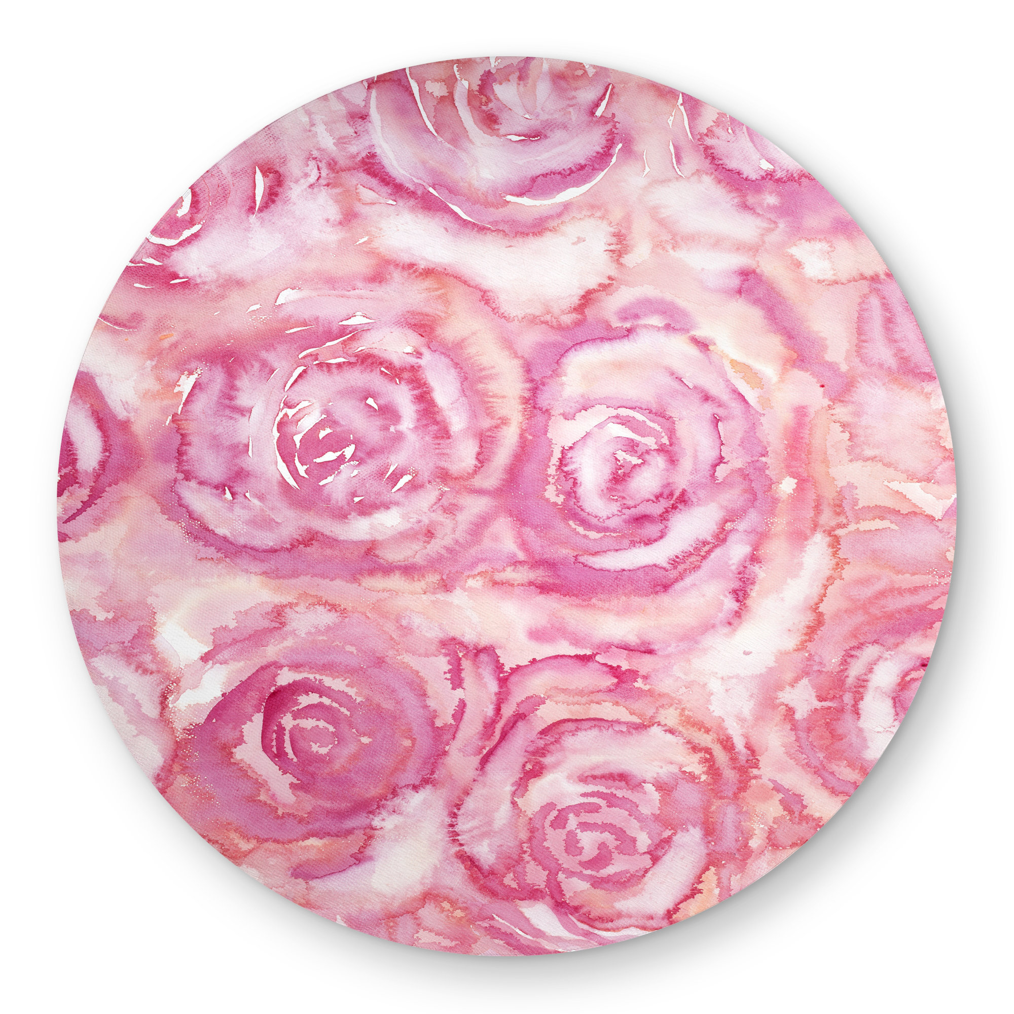 Begin Edition International Inc. Bouquet of Roses in Watercolor - Pink ...