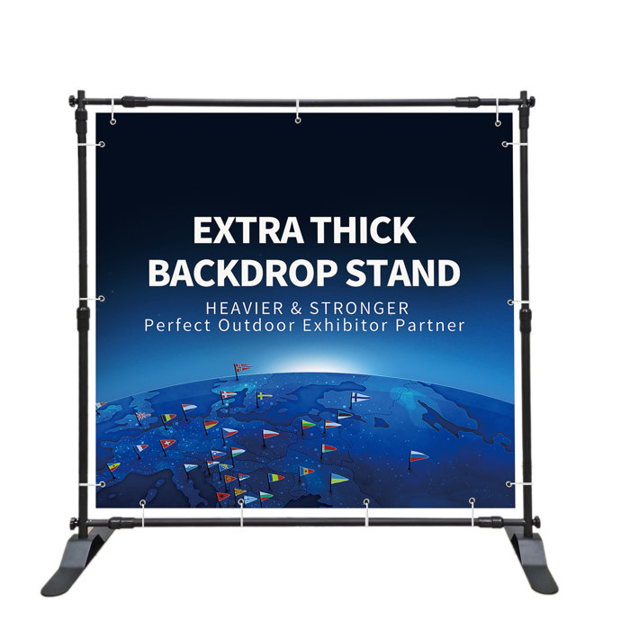 FixtureDisplays Photo Backdrop Stand Heavy Duty Banner Holder ...