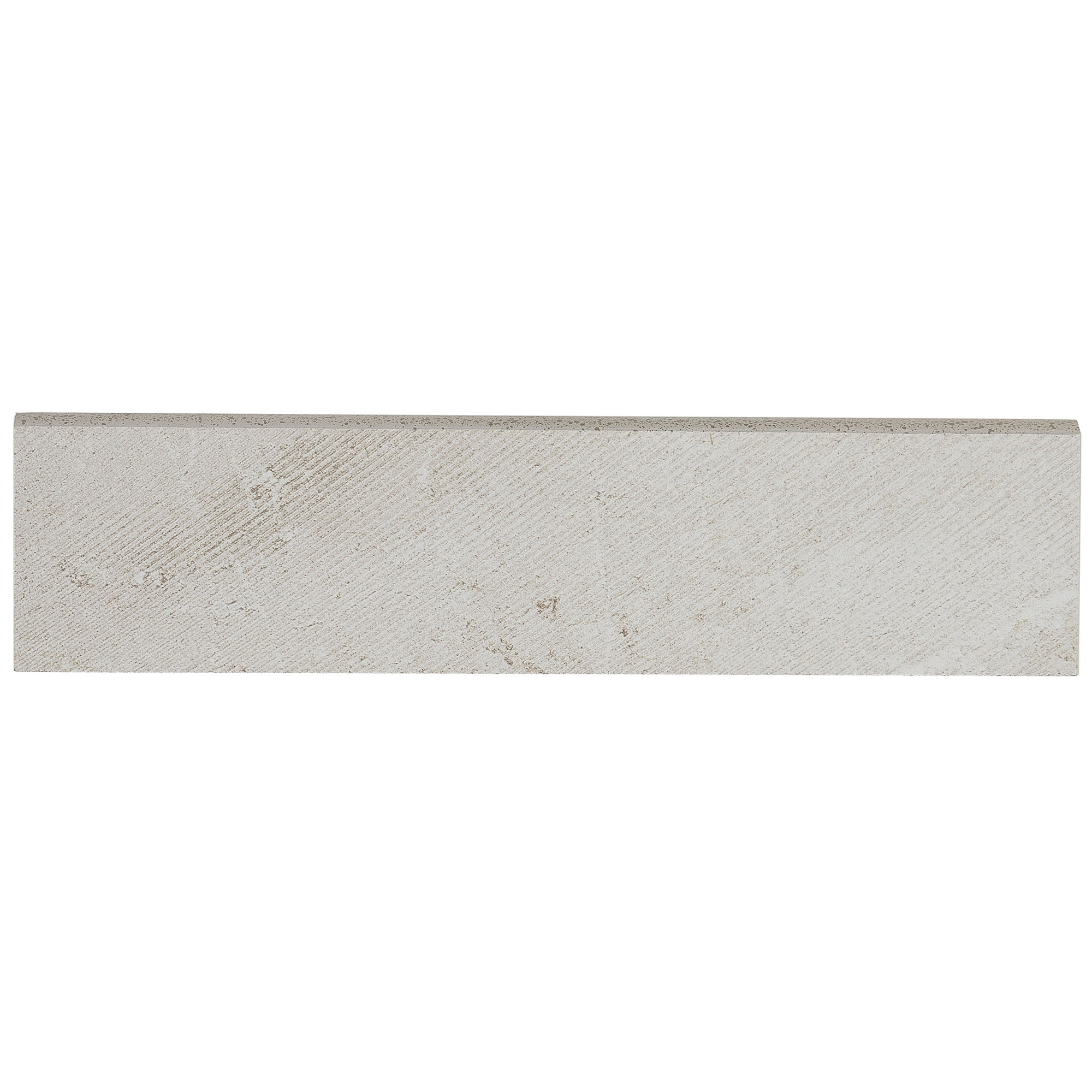 Itona Tile Rowe 12" x 3" Porcelain Bullnose Tile Trim in Vision ...