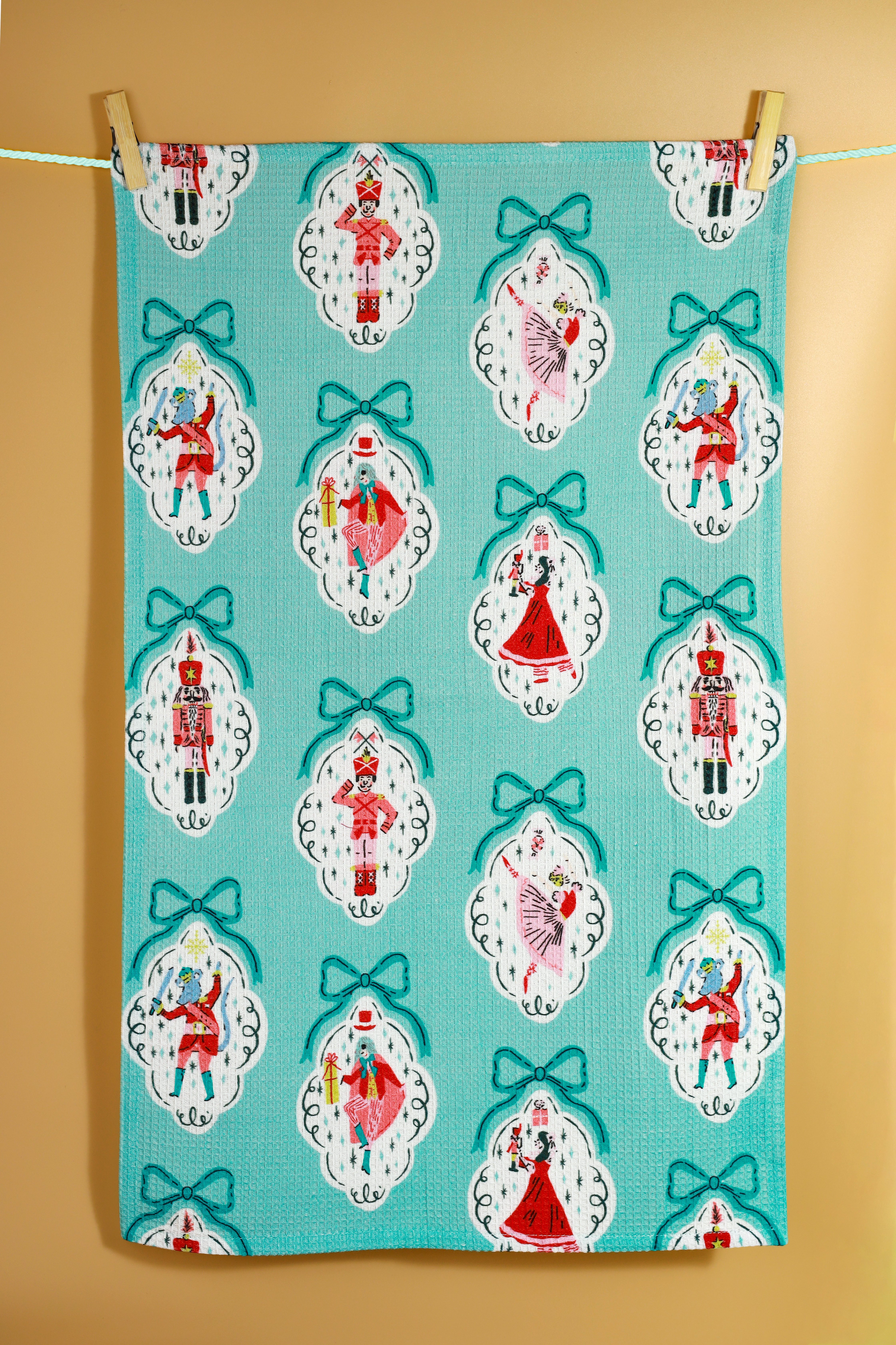 The Holiday Aisle® The Nutcracker Suite Holiday Kitchen Towel Set | Wayfair