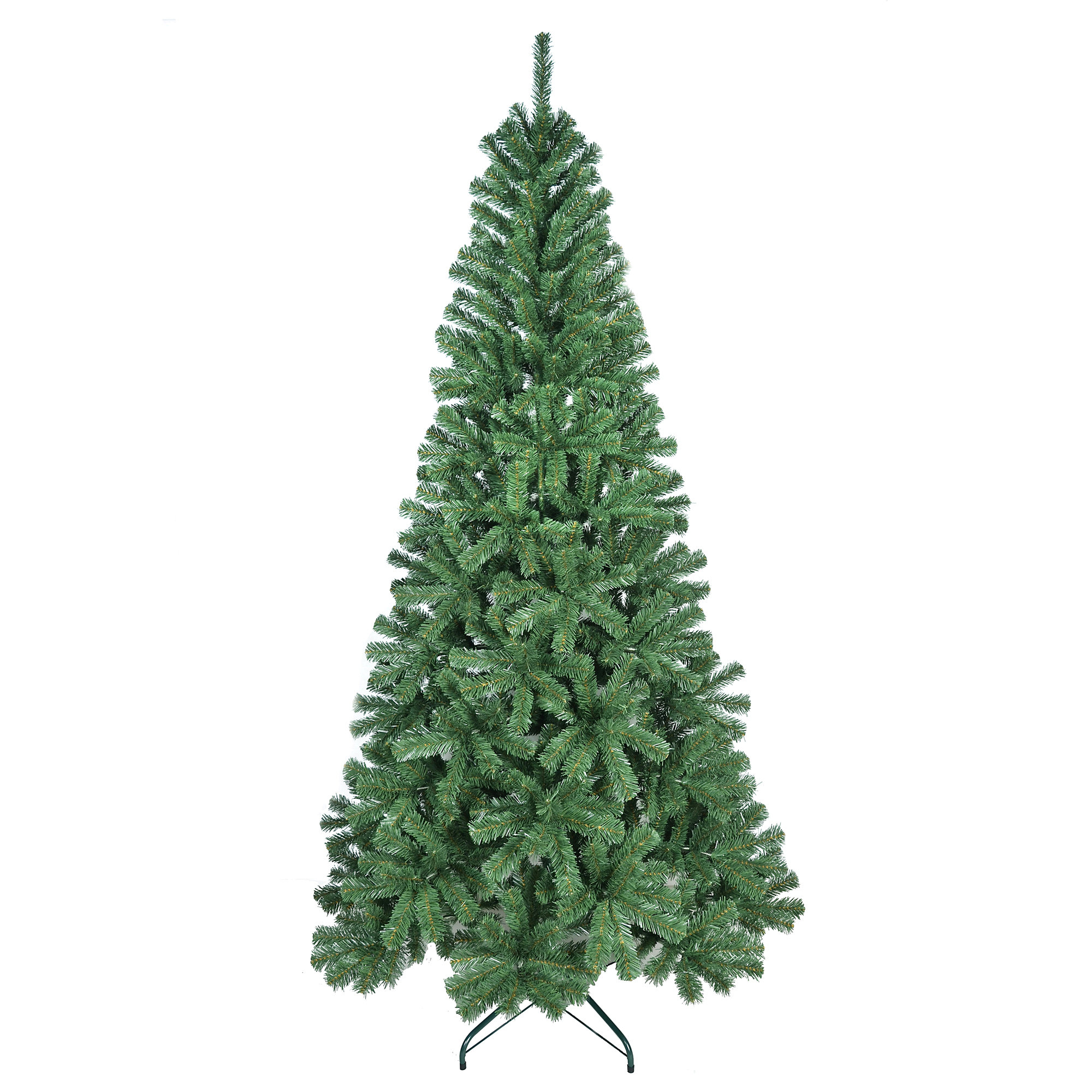Winston Porter Artificial Christmas Tree With Pvc Tips, Hinged ...