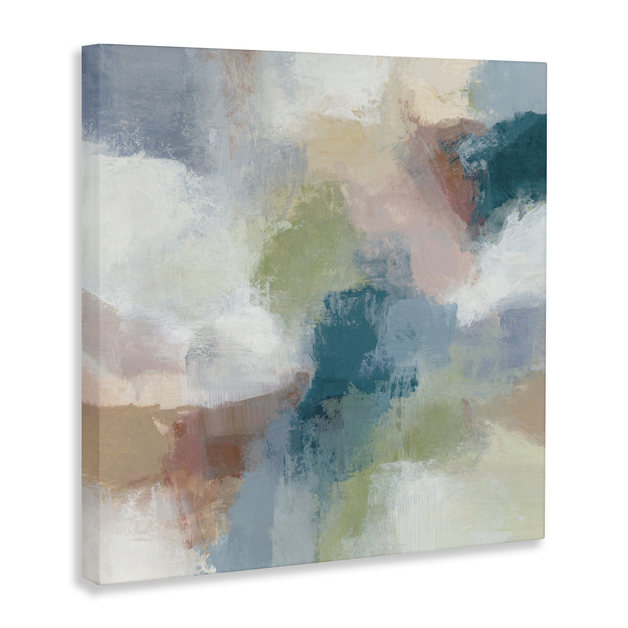 Wrought Studio™ Colourful Blended Hues Canvas, design by Hannah Dawson ...