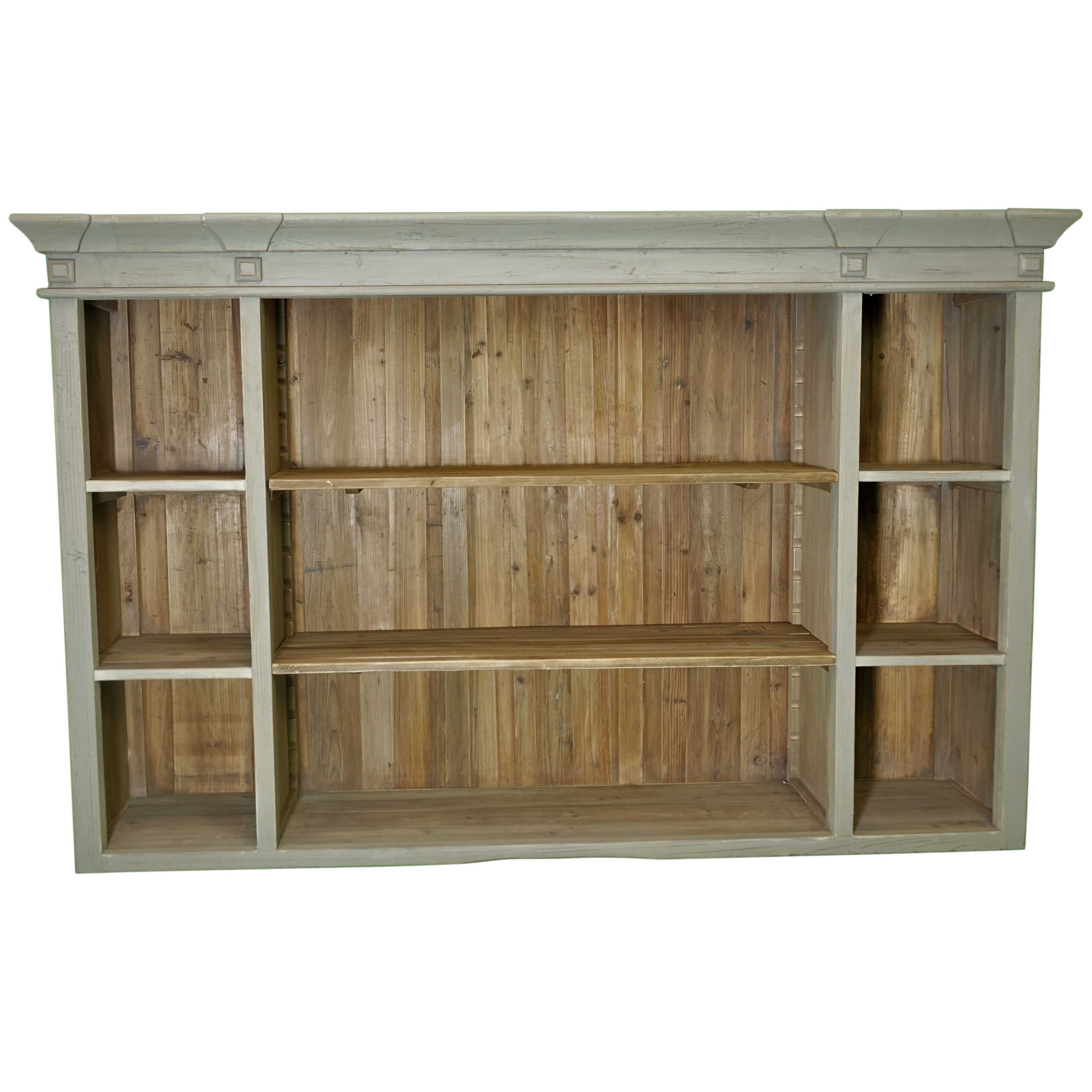 One Allium Way Glacier Peak Bookcase Top, Grey/Natural - Wayfair Canada